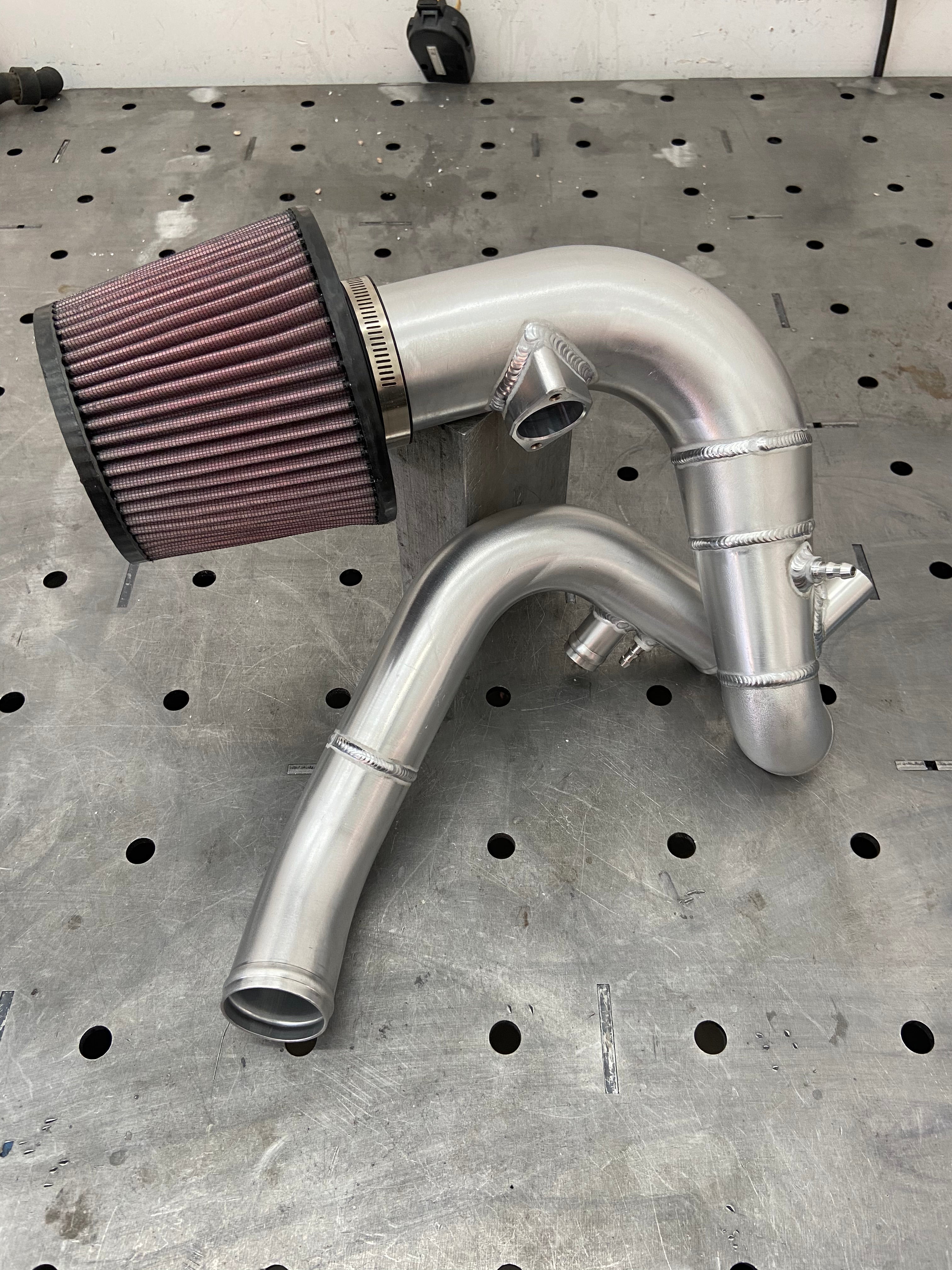 Hidden K03s Inlet – Gray Fabrication